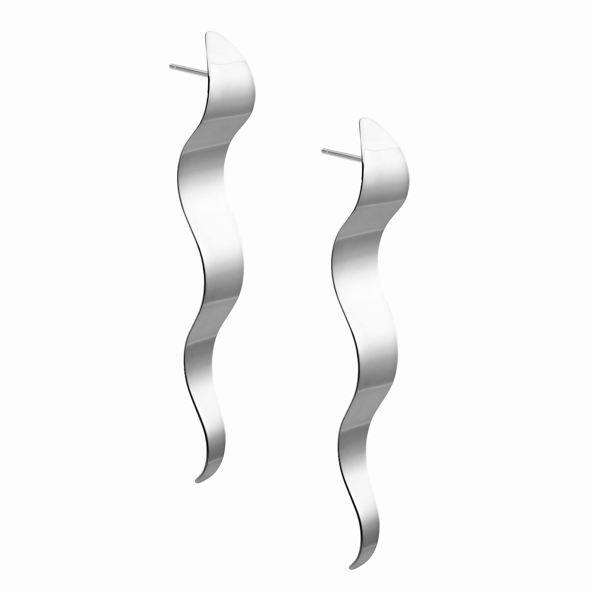 Wavy Earrings – KEREN WOLF